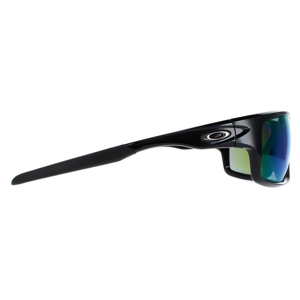Sunglasses Wrap Polished Black Violet Iridium Polarized Canteen Oakley